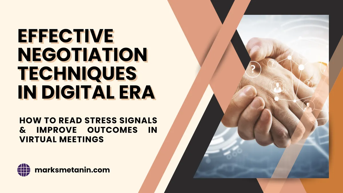 Effective Negotiation Techniques to Achieve Goals in 2025